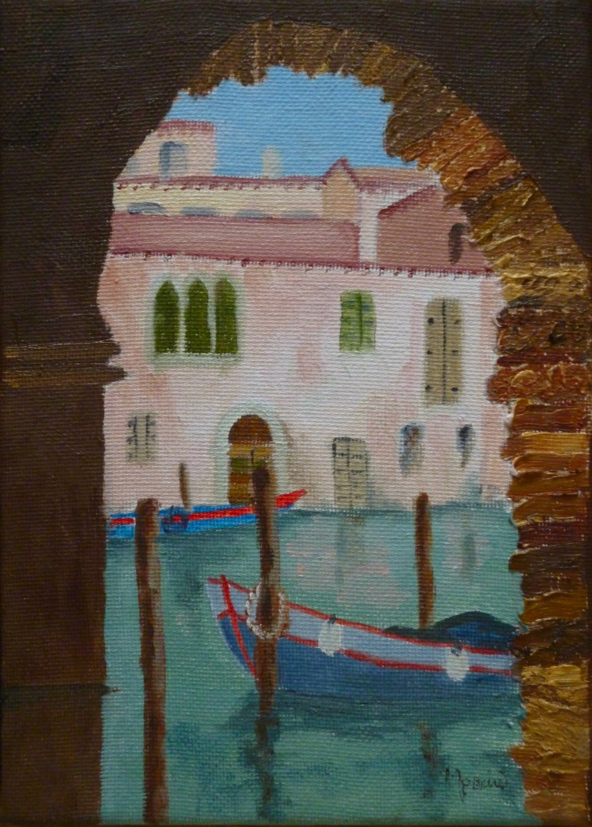 Ca'Mariani, Venice Oil painting: Maddalena Pacini | Artfinder