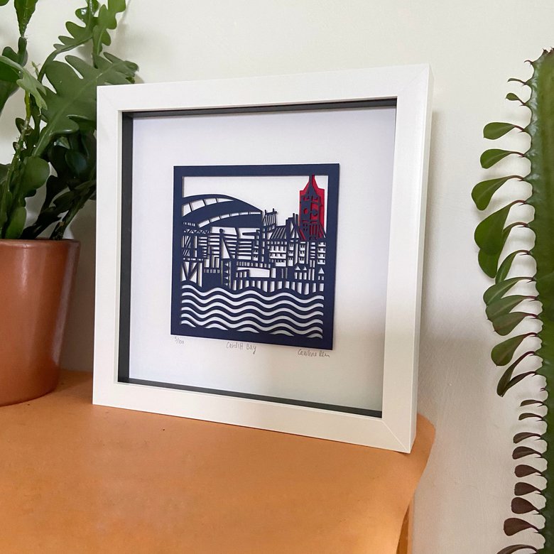 Cardiff Bay Print: Caroline Rees | Artfinder