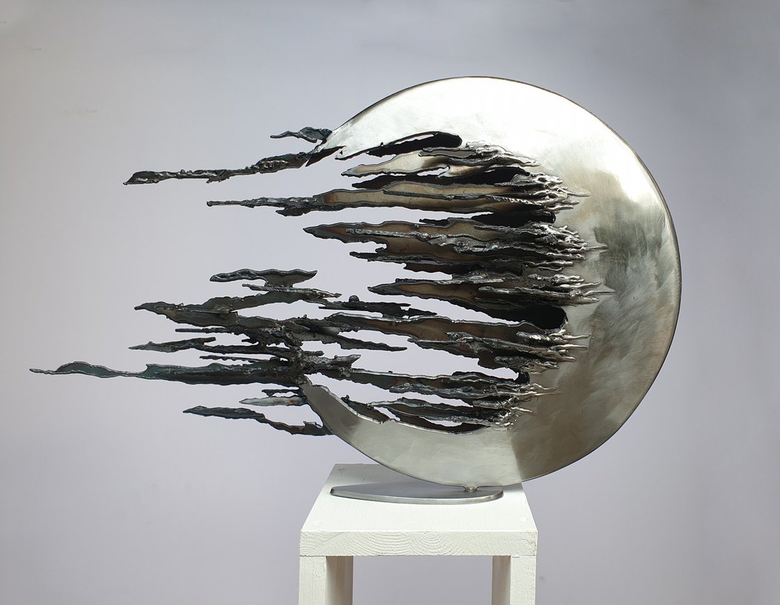 "Moonrise" Sculpture by Vania Dimitrova & Svetoslav | Artfinder