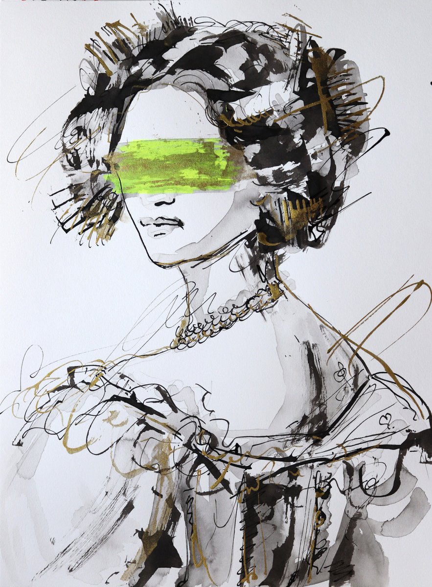 Transcendent Forms Ink drawing: Antigoni Tziora | Artfinder