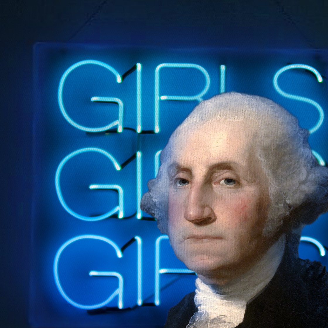 George blue Digital Art (Giclée): Slasky