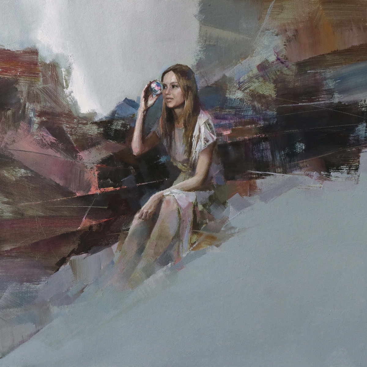 Refraction Oil painting by Igor Viksh | Artfinder