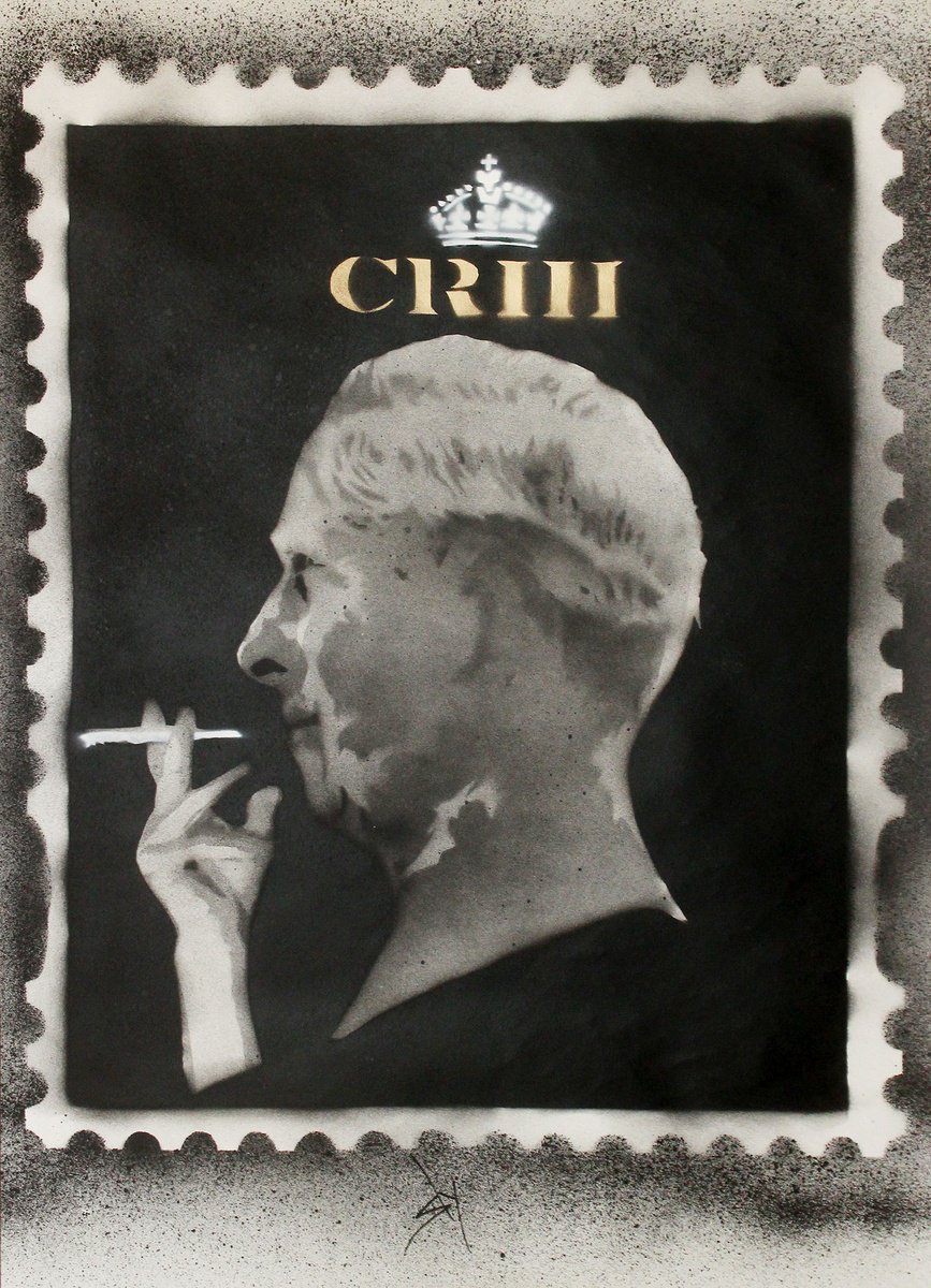 Spliff King (kP) Painting by Juan Sly | Artfinder