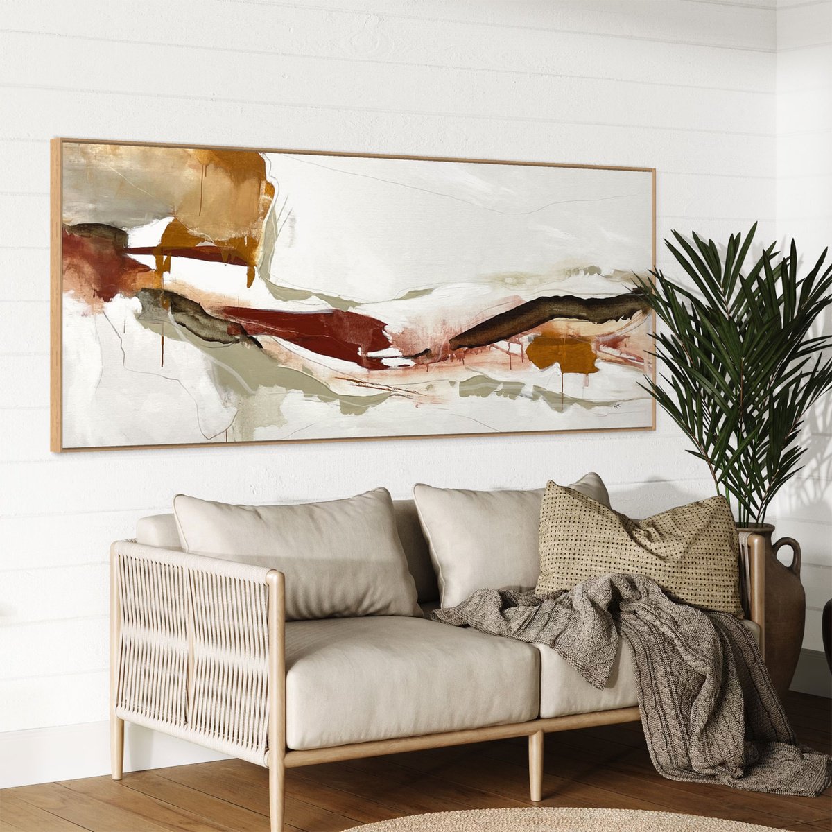 Rust River Acrylic painting: Cheryl Harrison | Artfinder