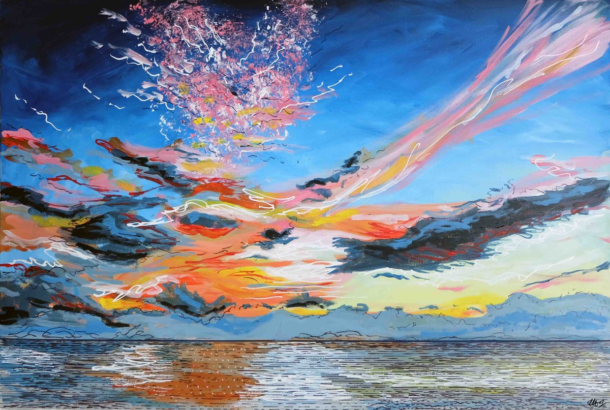 Rum Punch Acrylic painting by Laura Hol | Artfinder