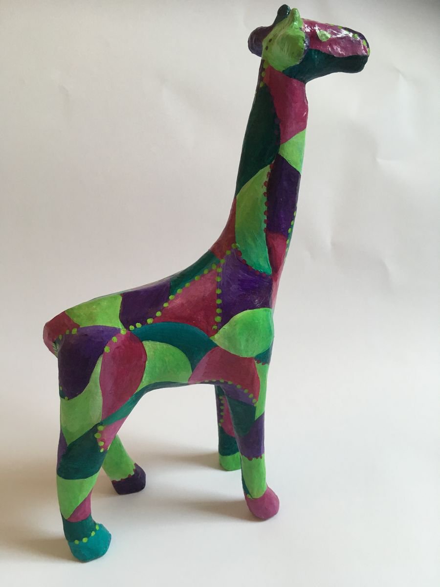 Patchwork Giraffe by Tiffany Budd | Artfinder