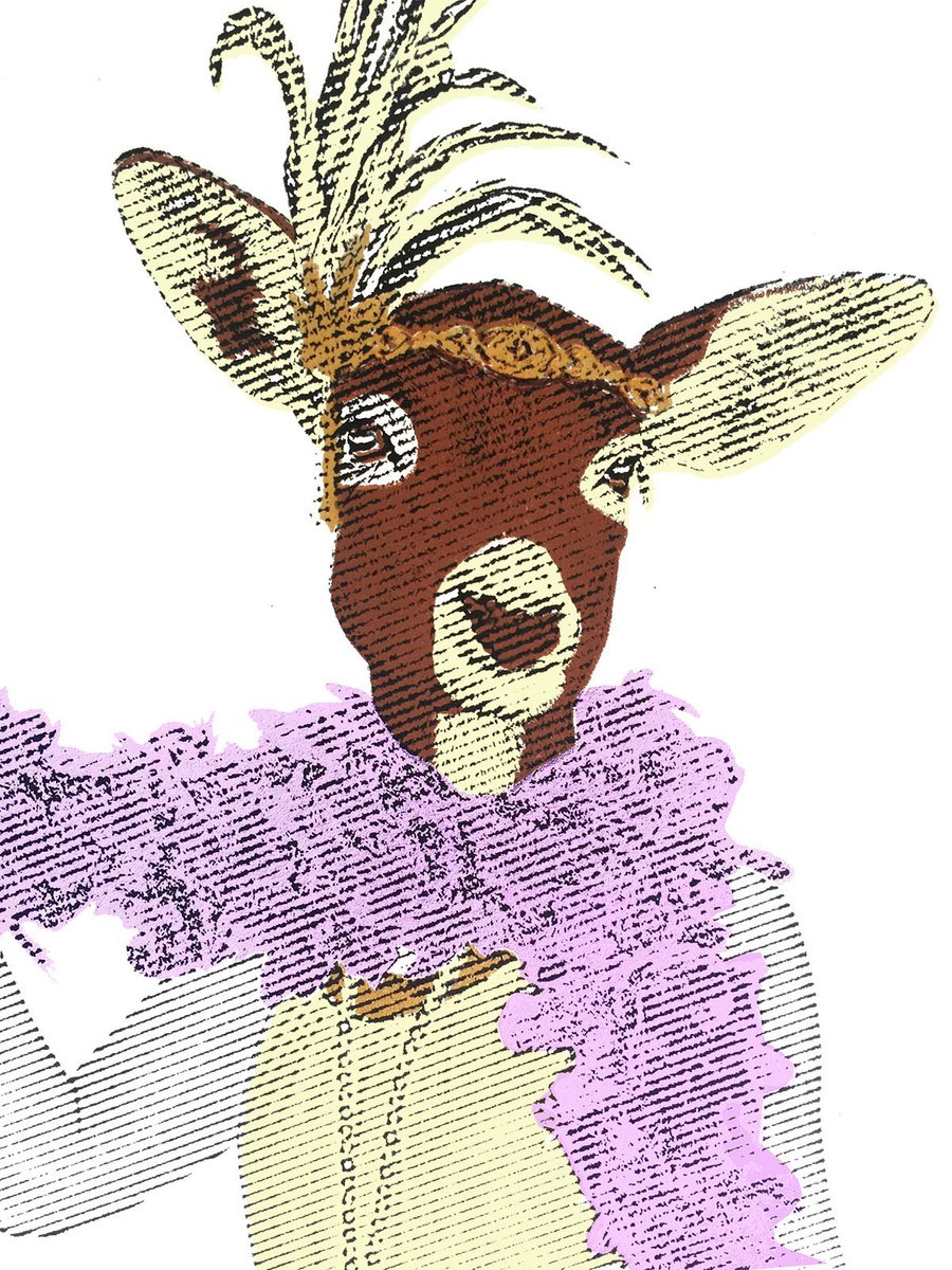 The Gatsby Stag & Doe Screenprint: Kerry Eggleton | Artfinder