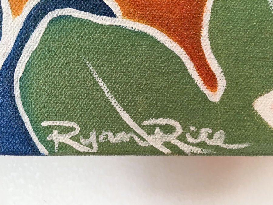 Geisha IV Oil painting: Ryan Rice | Artfinder