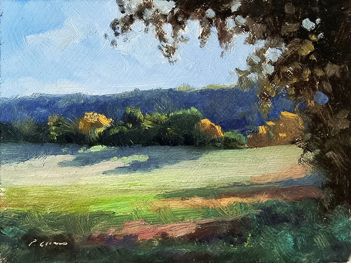 Fall Morning Oil painting by Pascal Giroud | Artfinder