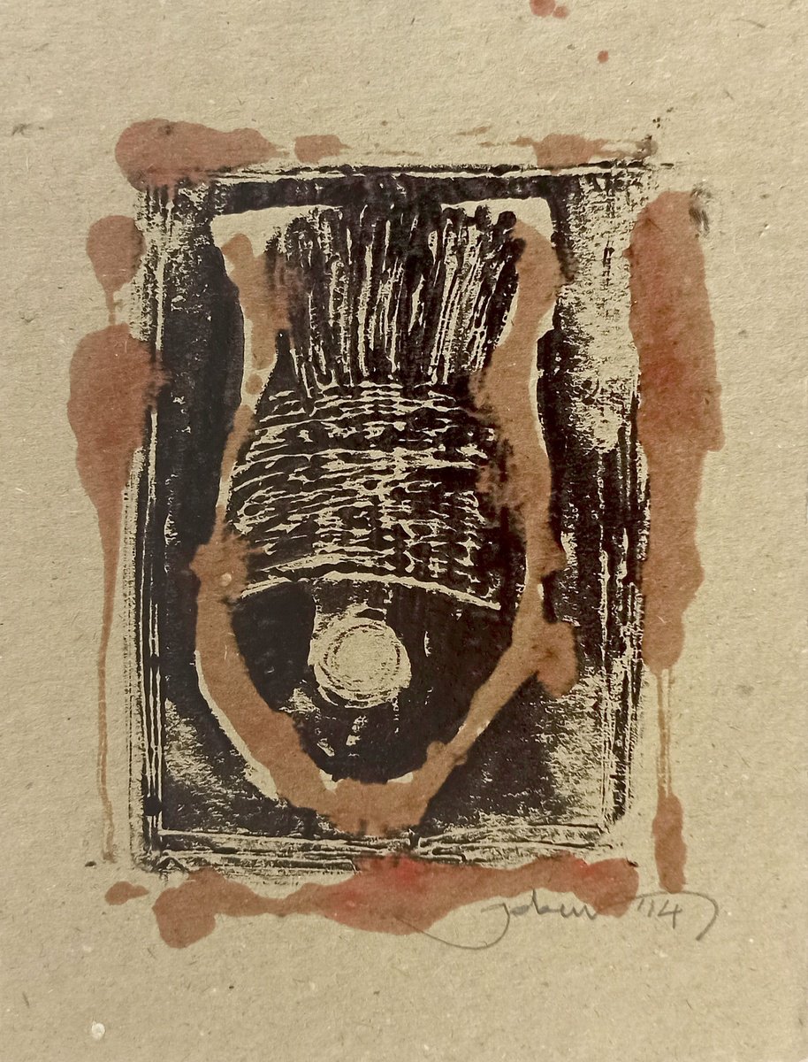 Hanging Fish Monoprint by Gökhan Okur | Artfinder