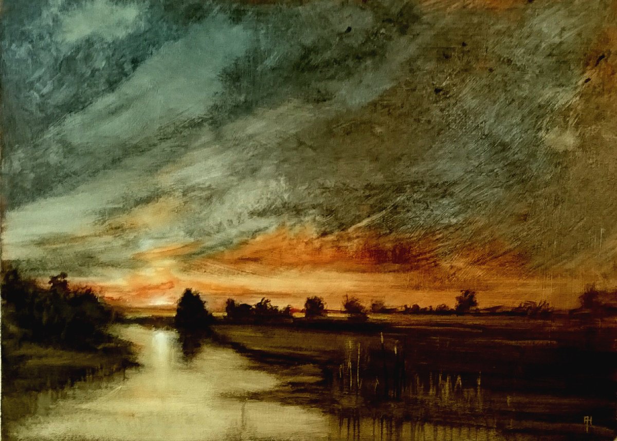 Over there Watercolour: Alan Harris | Artfinder