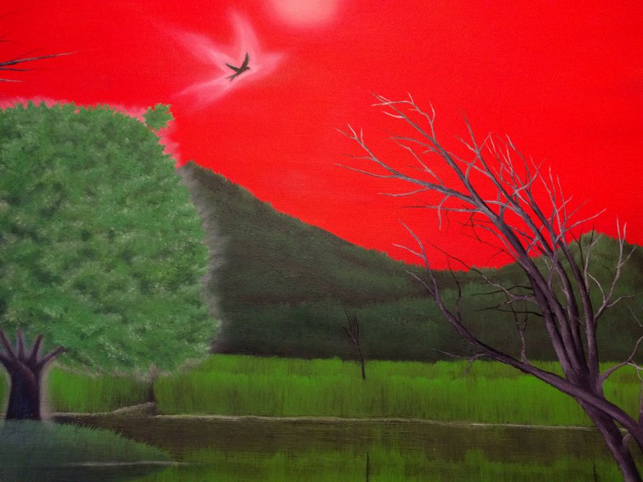 Searching Soul Oil painting by Anthony Lusignan | Artfinder