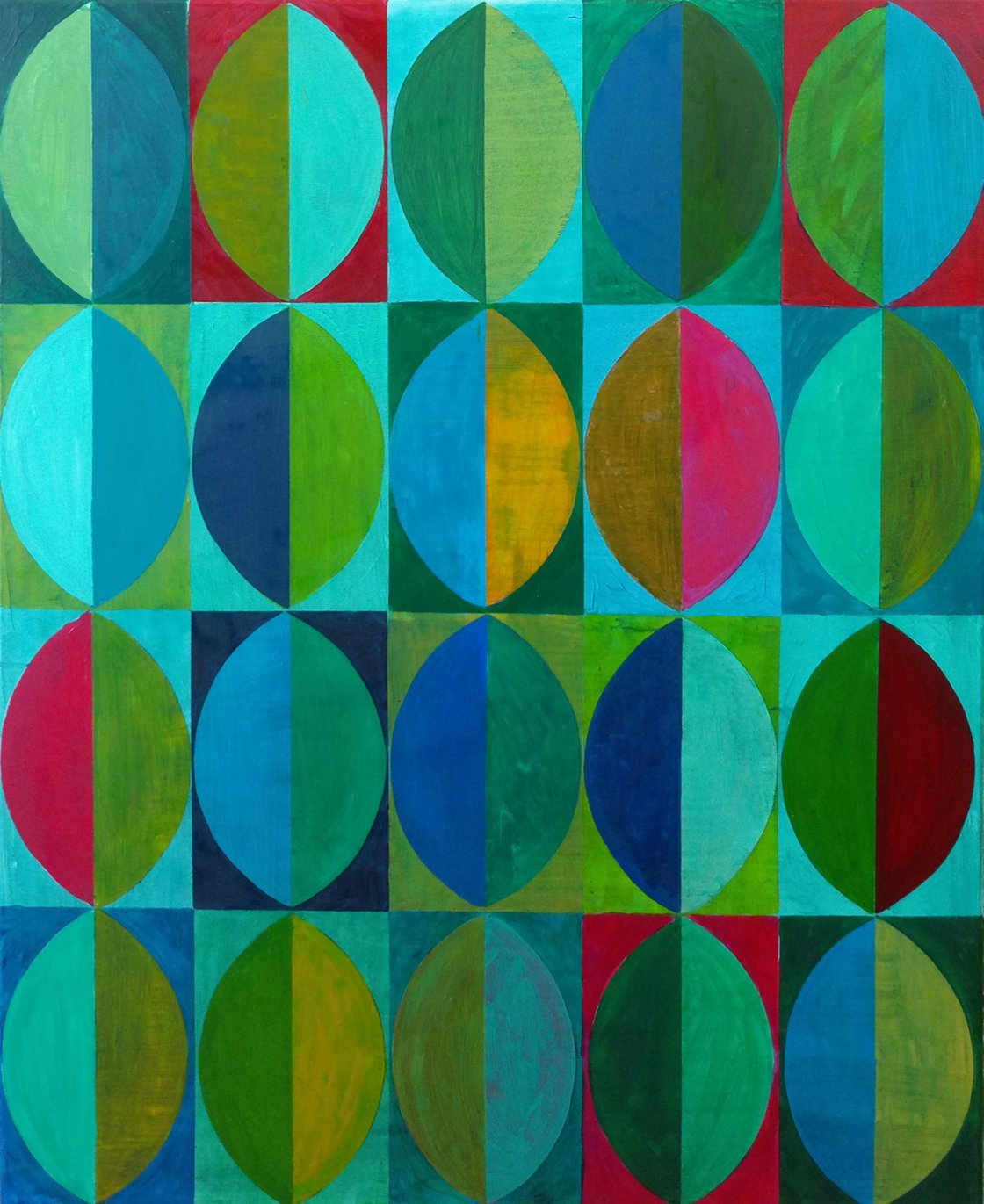 Verdant sequence Painting: Liam Hennessy | Artfinder