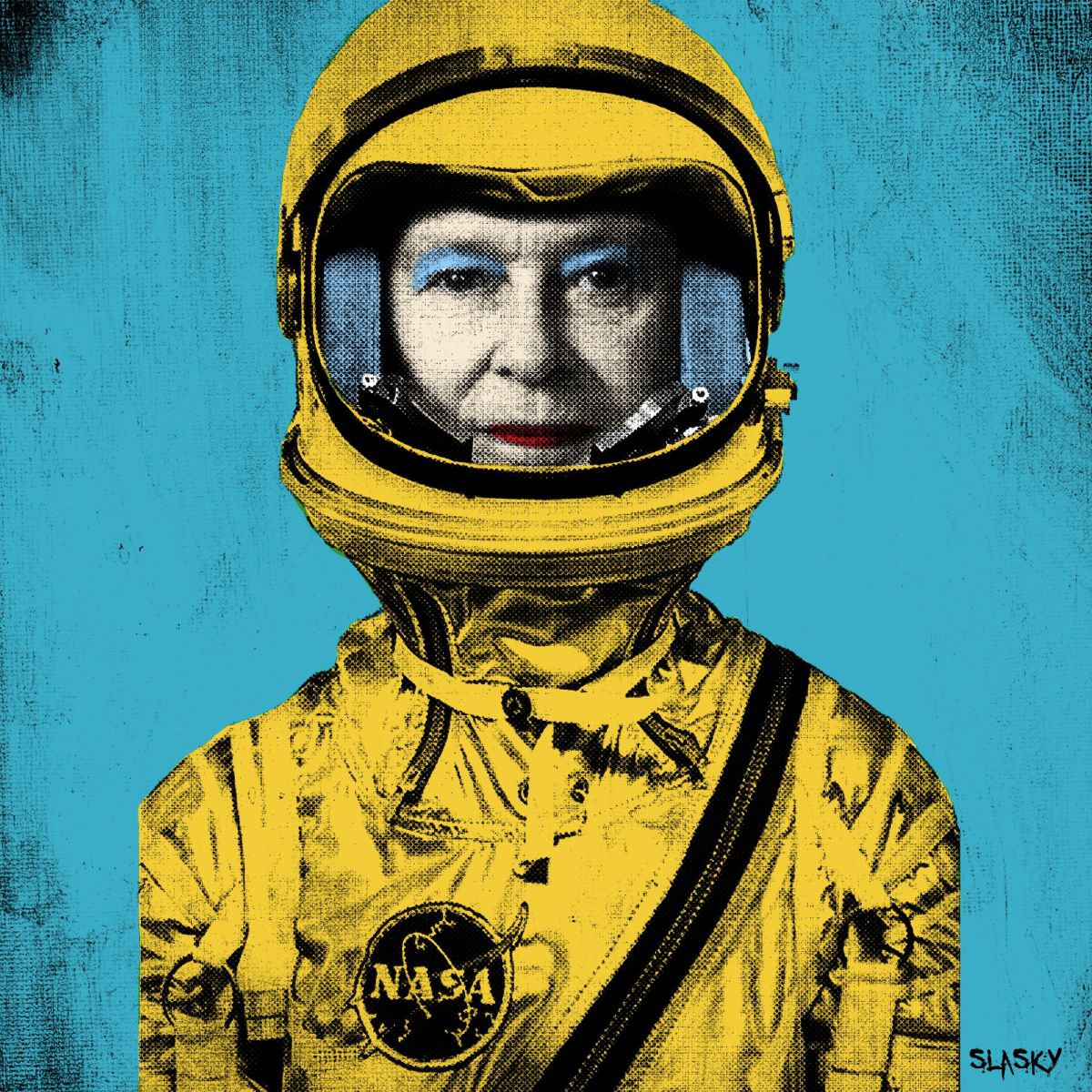 Queen Space Digital Art by Slasky | Artfinder