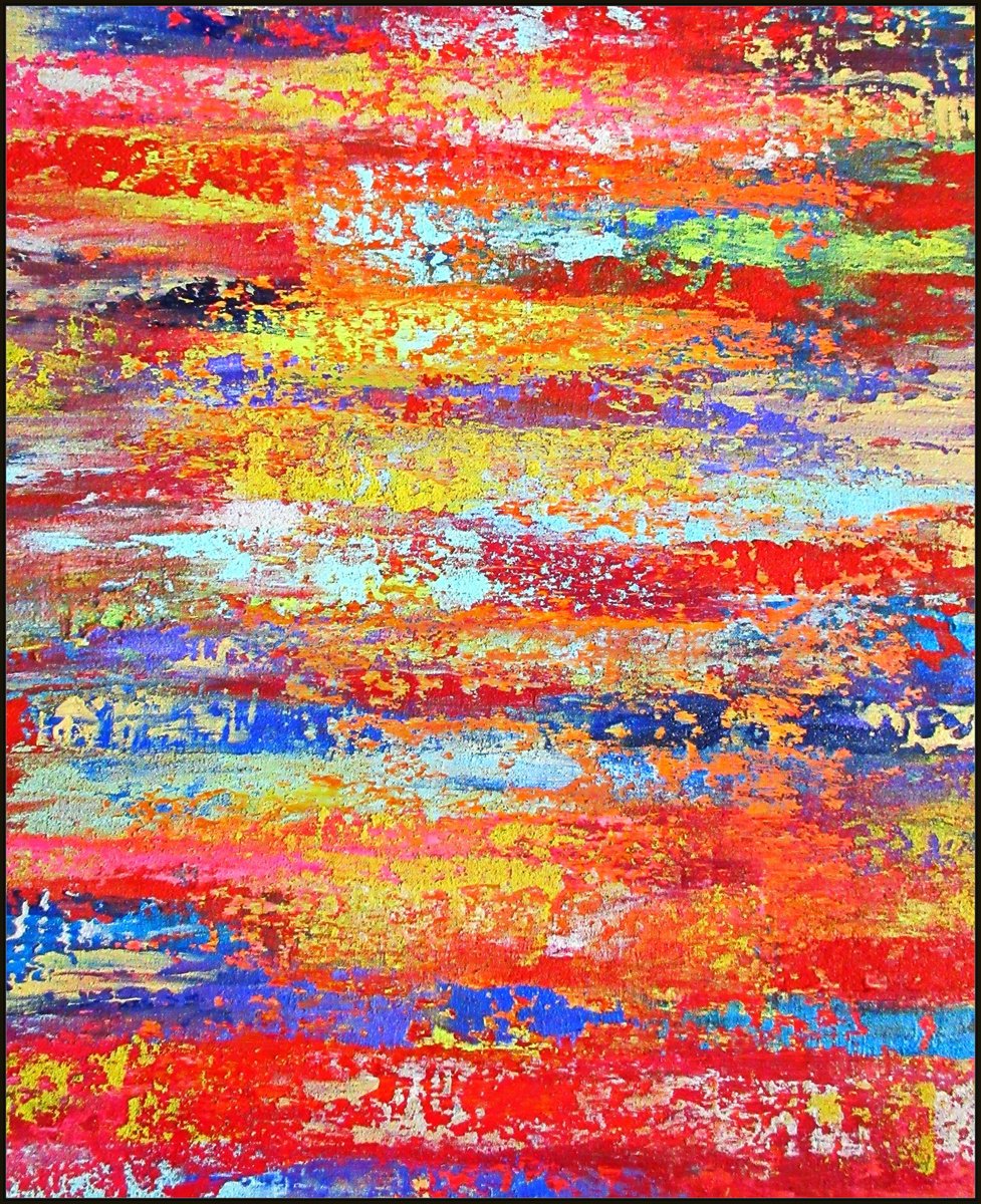 COLOR GRADIENTS, 3D Acrylic painting by Tomaž Gorjanc - Tomo | Artfinder