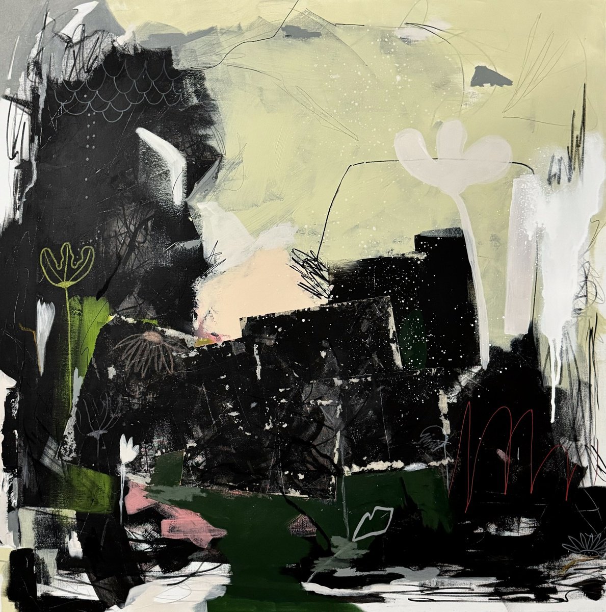 "Rethinking" Acrylic painting by Tanya Lytko | Artfinder