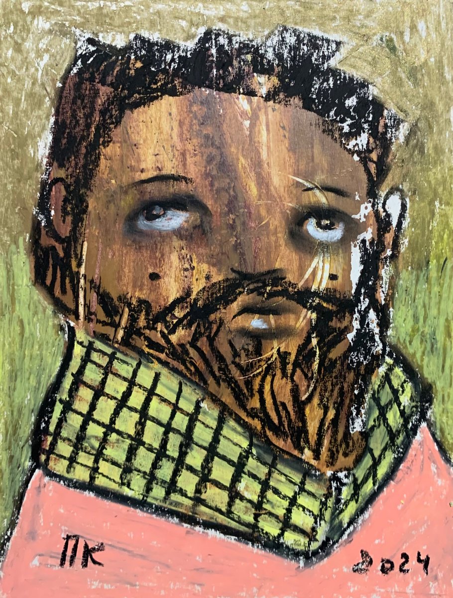 Prostration. Day 196. Pastel drawing by Pavel Kuragin | Artfinder