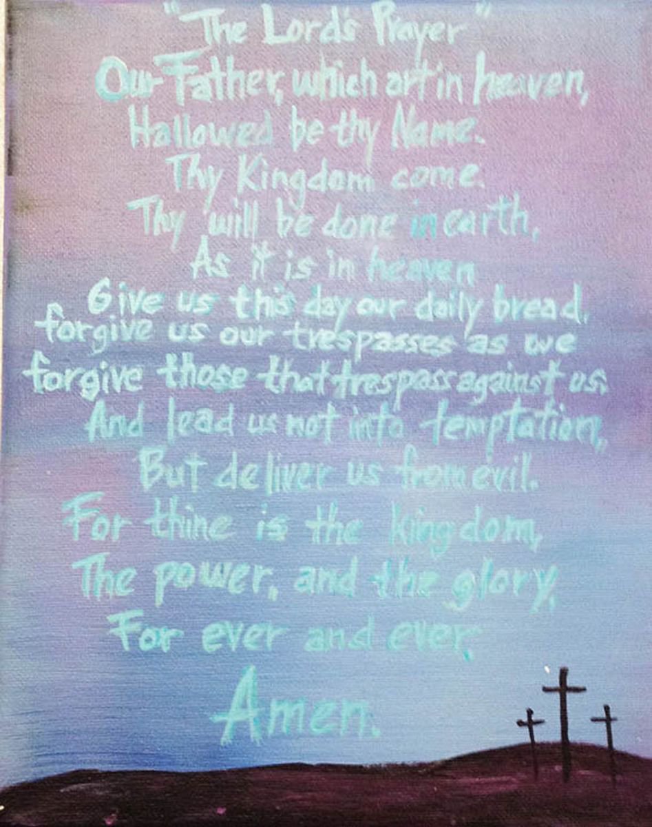 The Lord's Prayer - Matthew 6:9-13 | Artfinder