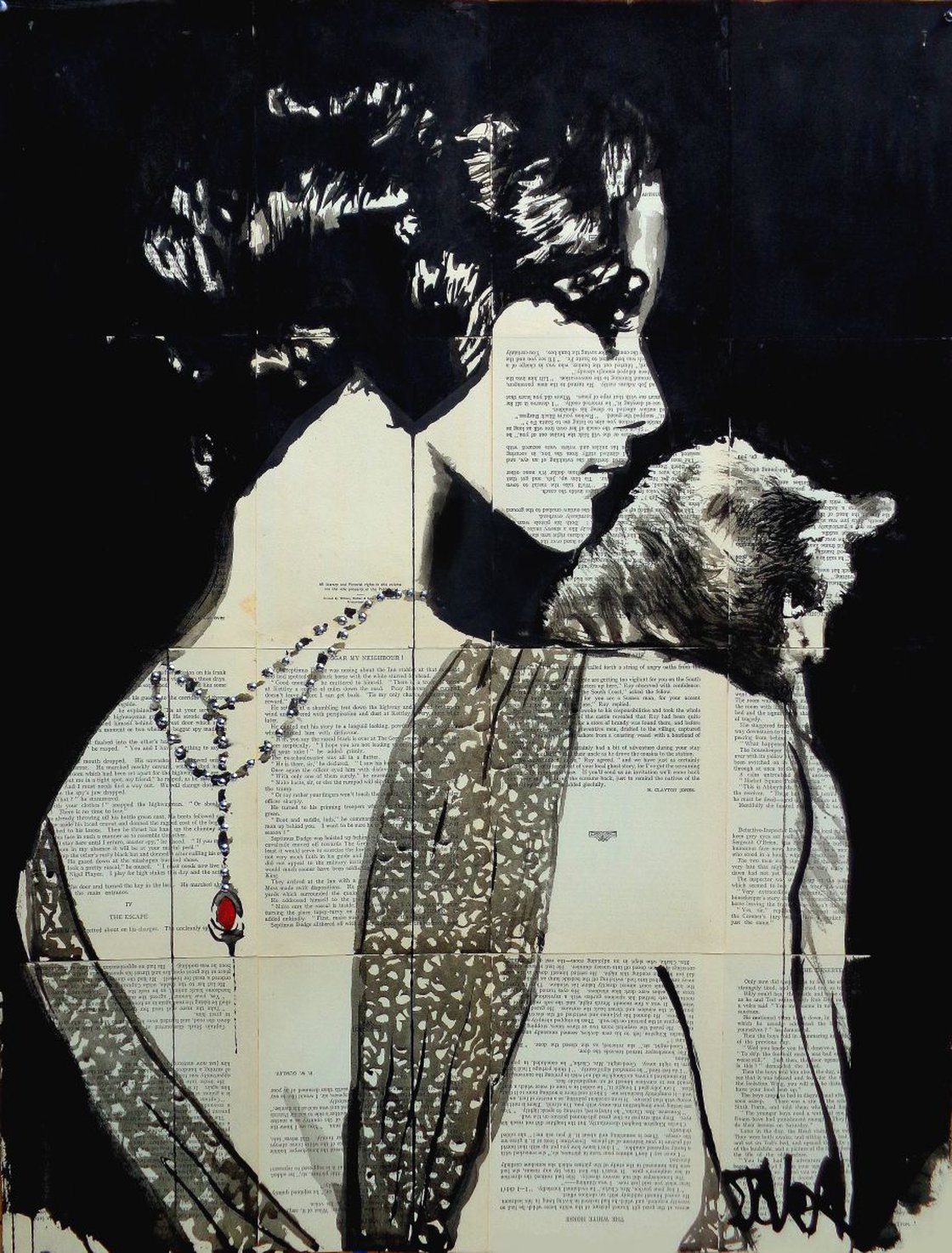 Ruby Ink drawing: Loui Jover | Artfinder