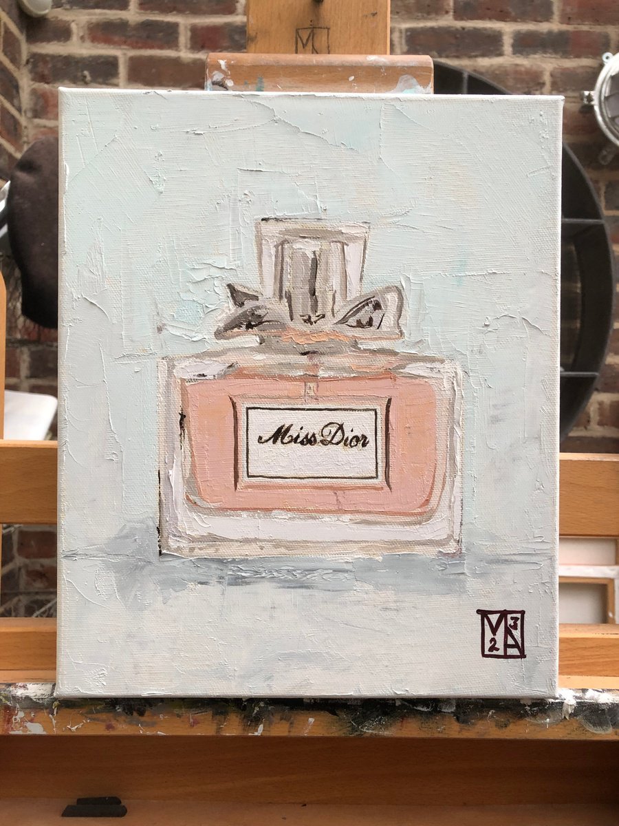 Miss Dior IV Oil painting by Martin Allen | Artfinder