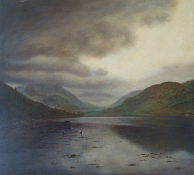 Loch Sunart Oil painting by Michael Mullen | Artfinder