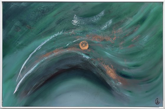 Lost - Abstract Art - Acrylic Painting - Canvas Art - Framed Painting ...