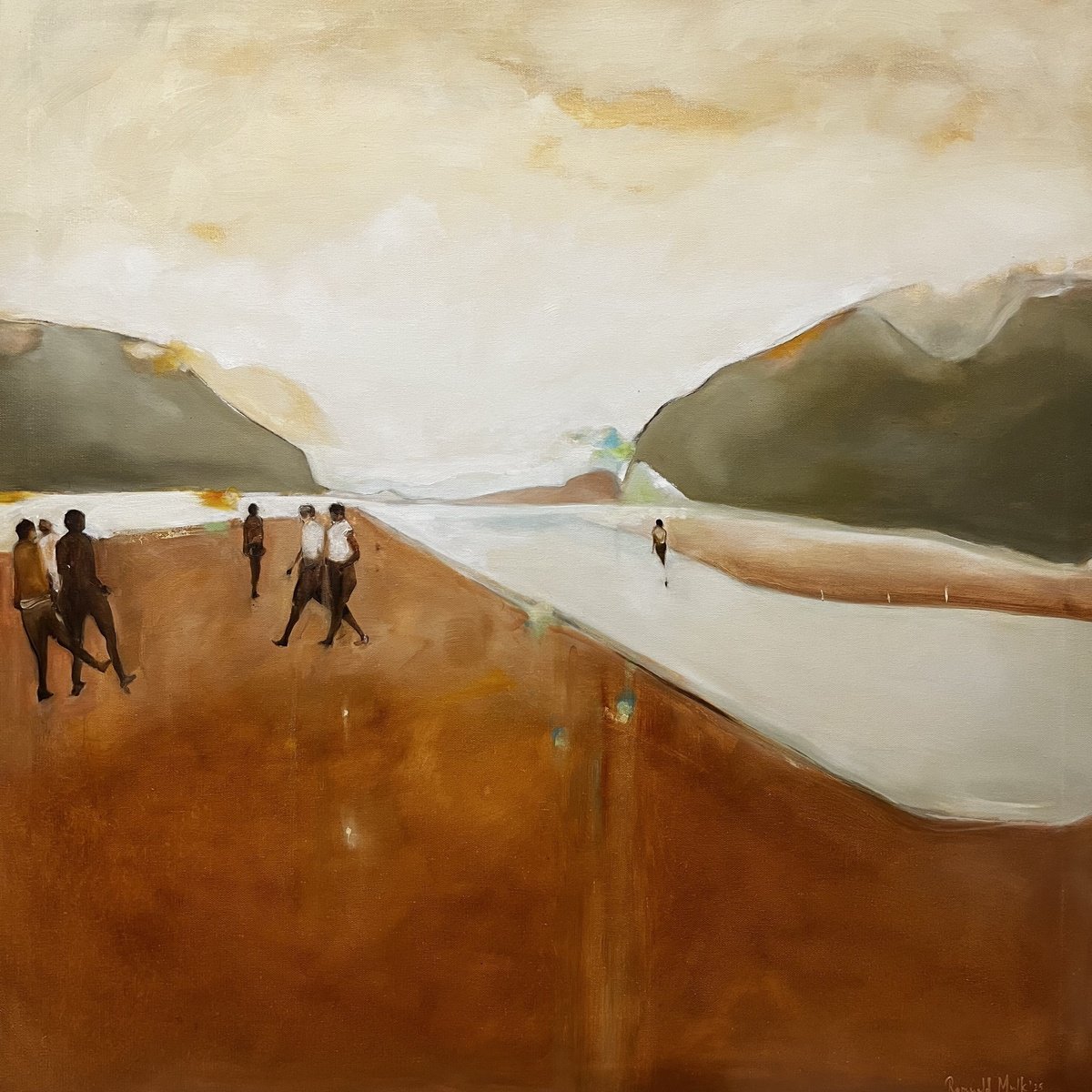 Misteriami Oil painting: Romuald Mulk Musiolik | Artfinder