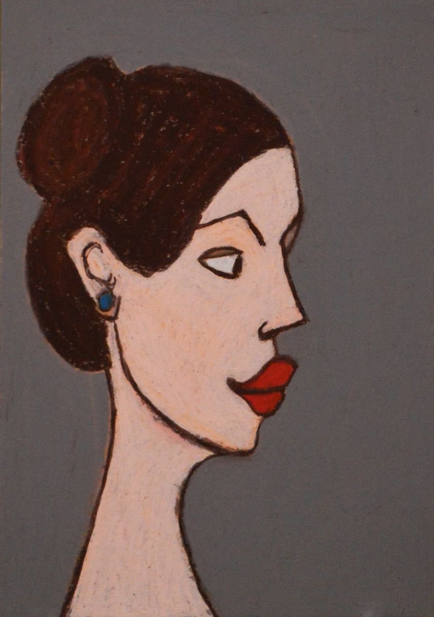 Skeptical Duck Pastel drawing: Ann Zhuleva | Artfinder