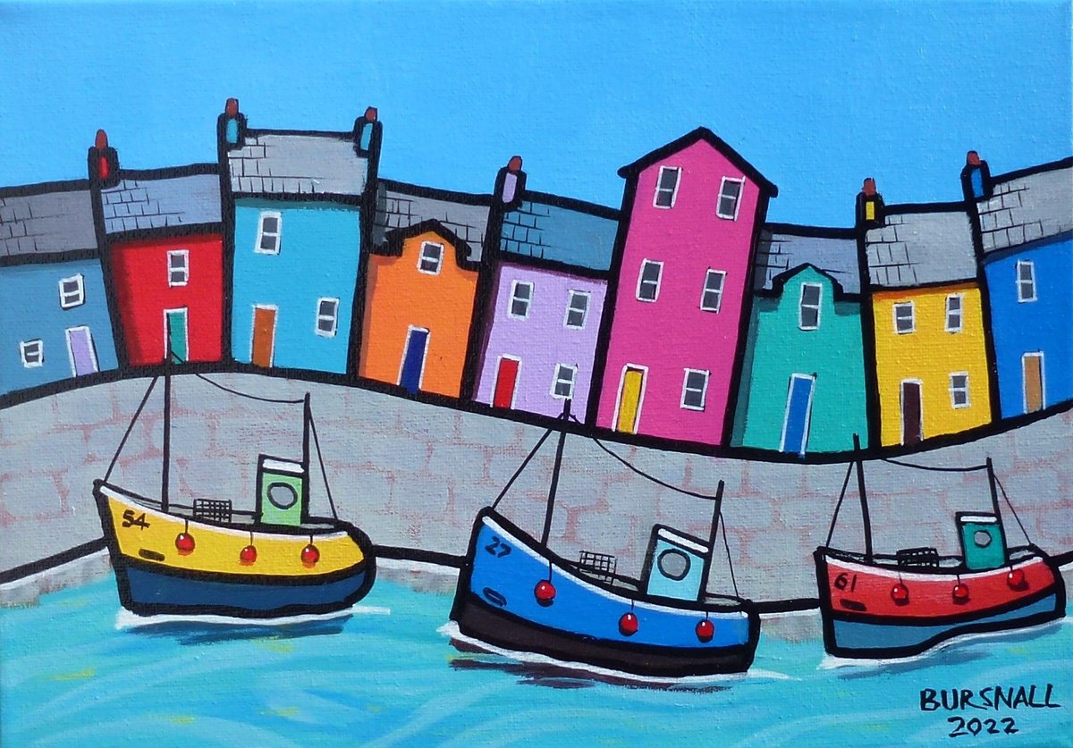 Sine of the times Acrylic painting by Paul Bursnall | Artfinder