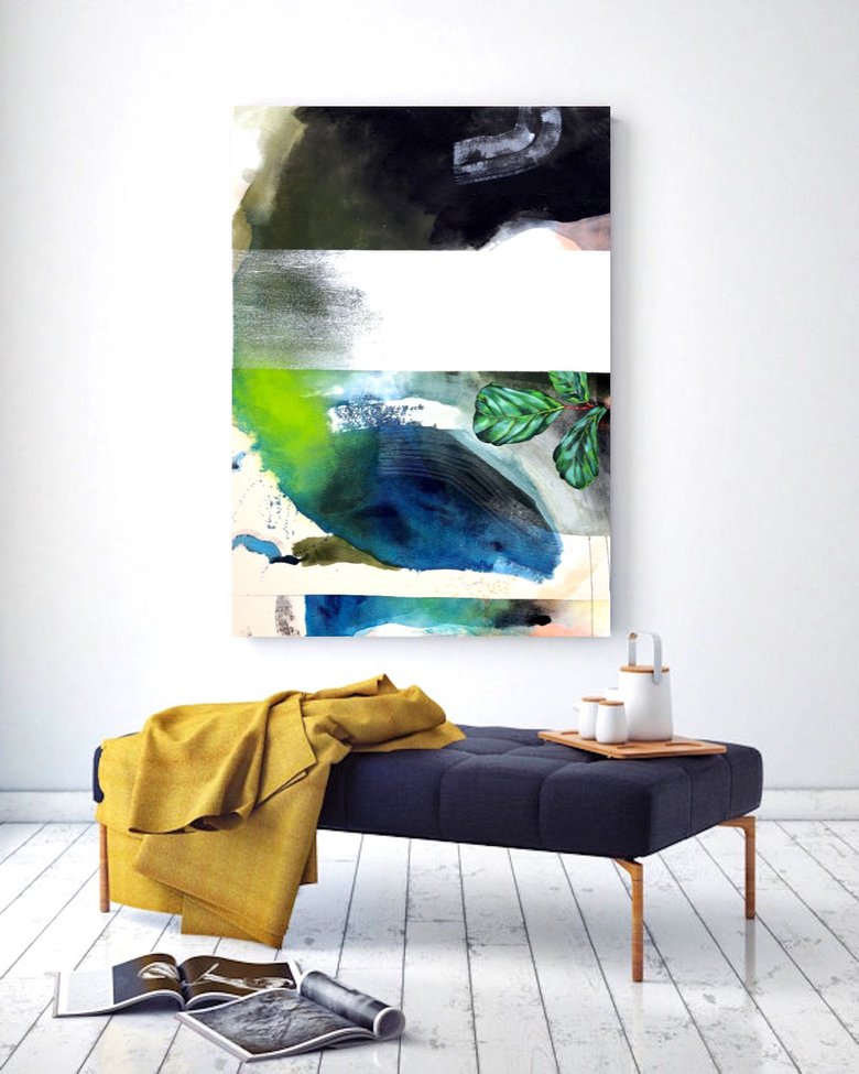 In the end Acrylic painting: Poovi Art | Artfinder