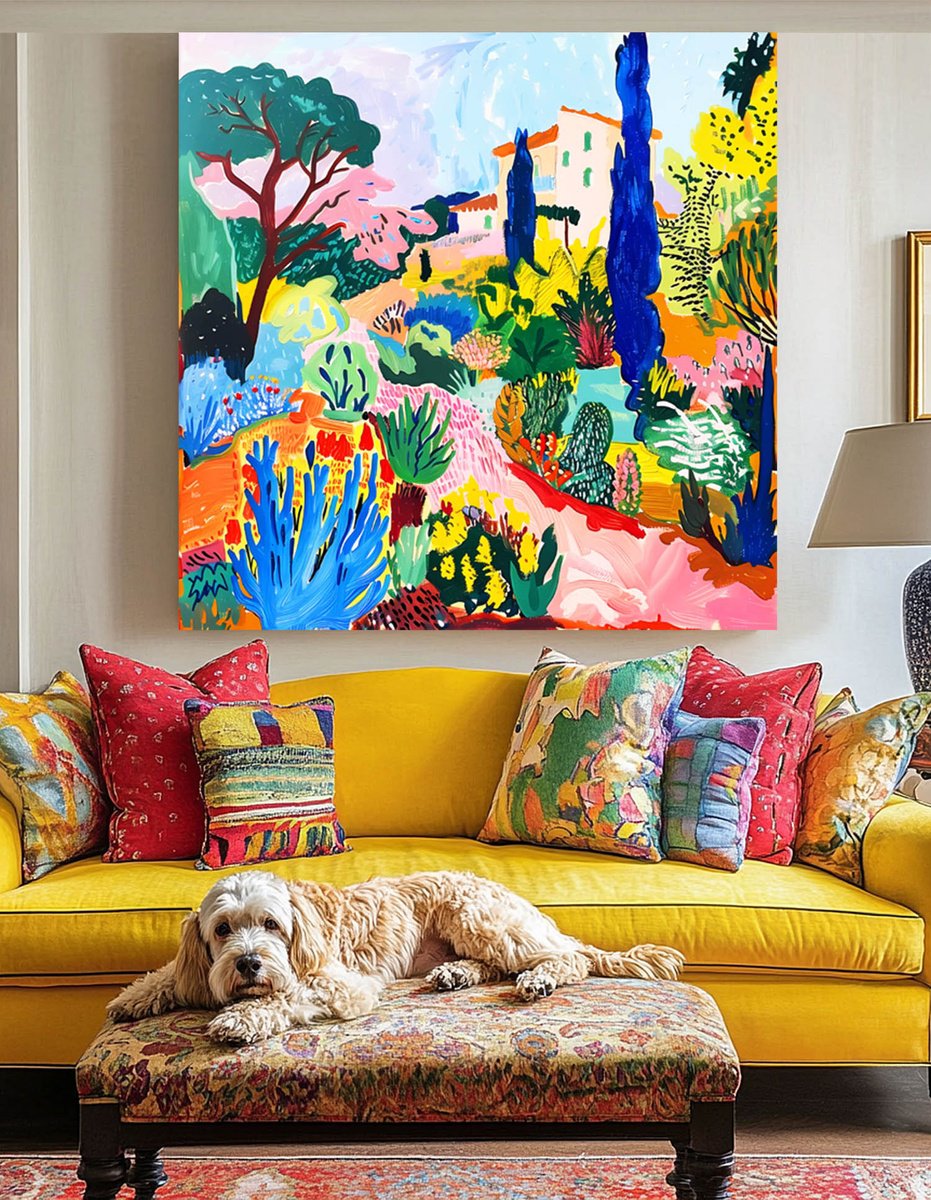 Joyful landscape Digital Art (Giclée) by BAST | Artfinder
