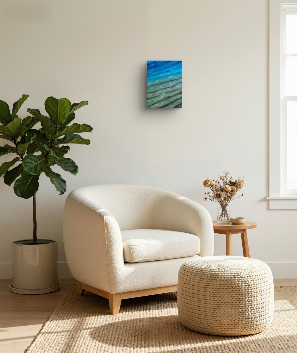 Clear depths Oil painting: Aisylu Burangulova | Artfinder