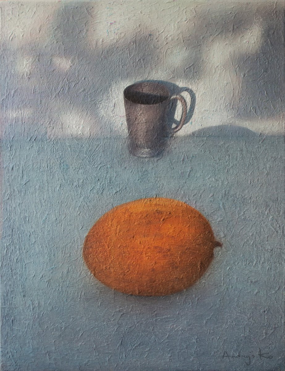 The Breakfast with a Melon Acrylic painting by Andrejs Ko | Artfinder
