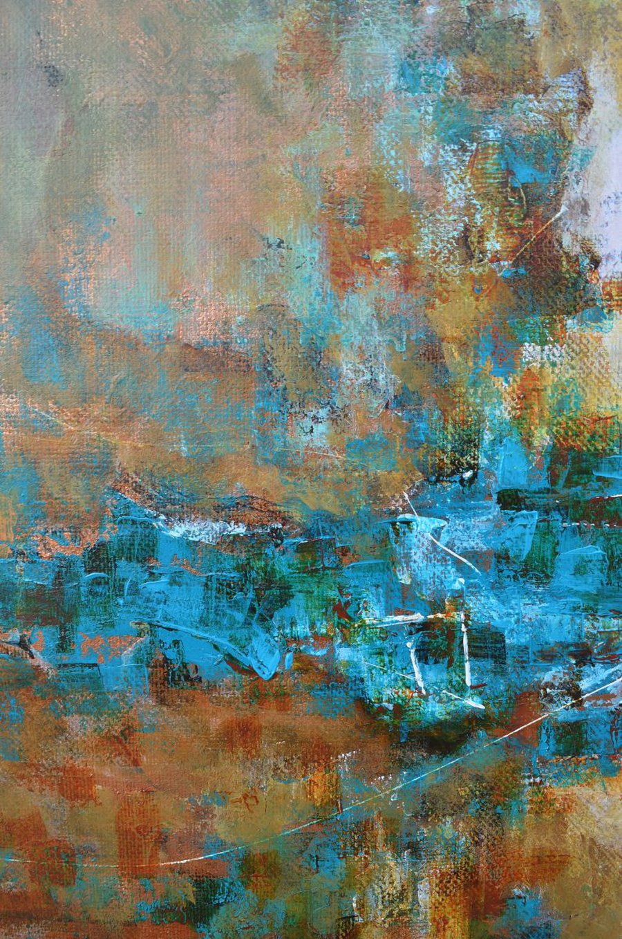 THE LIGHT WILL ALWAYS FIND YOU Acrylic painting: Emilia Milcheva ...