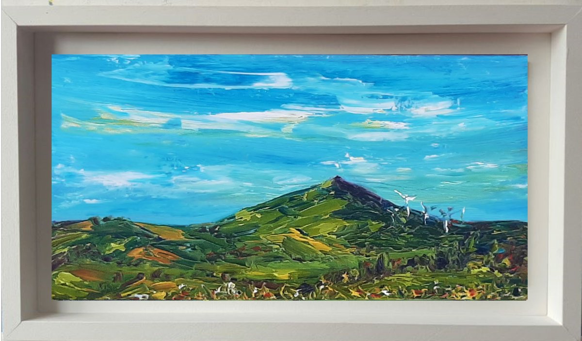 Croghan Skies - summer landscape Oil painting by Niki Purcell | Artfinder