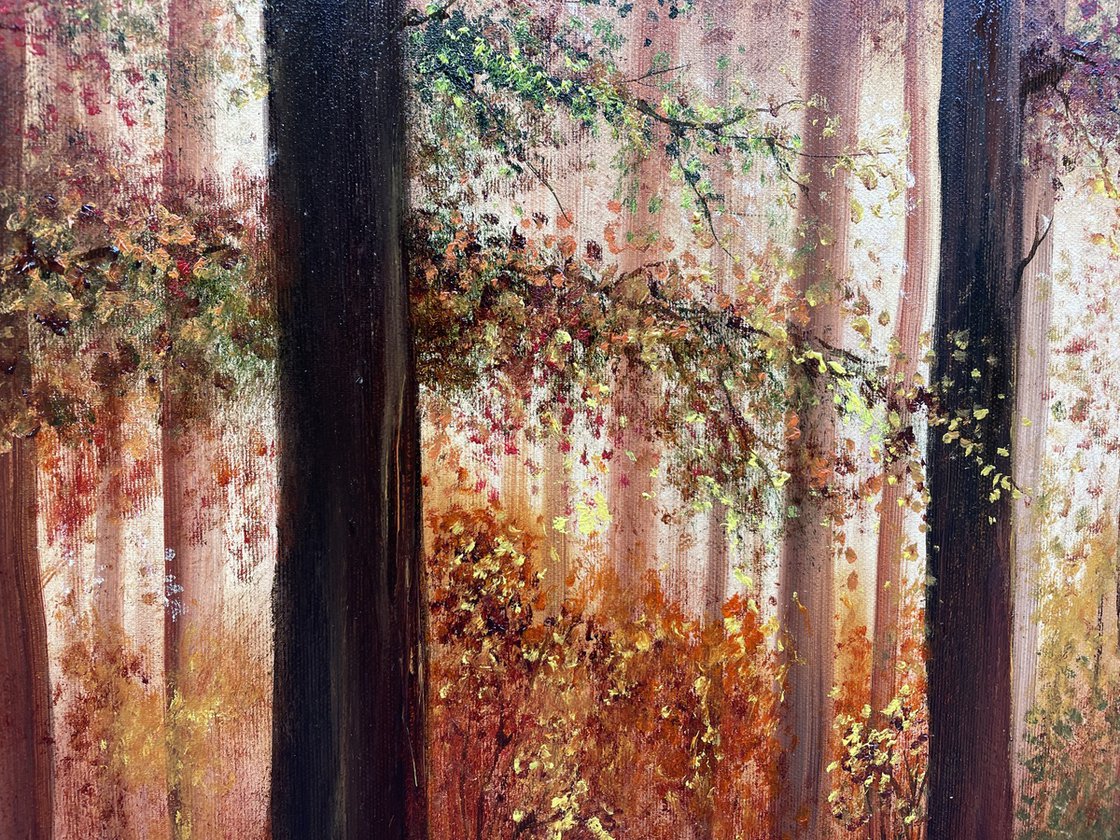 Autumn Spell - Autumn series Oil painting by Tanja Frost | Artfinder