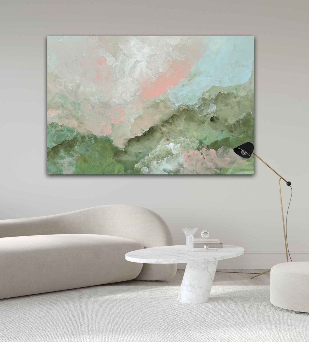 Dreamscape Meadows Acrylic painting by Ivana Gigovic | Artfinder