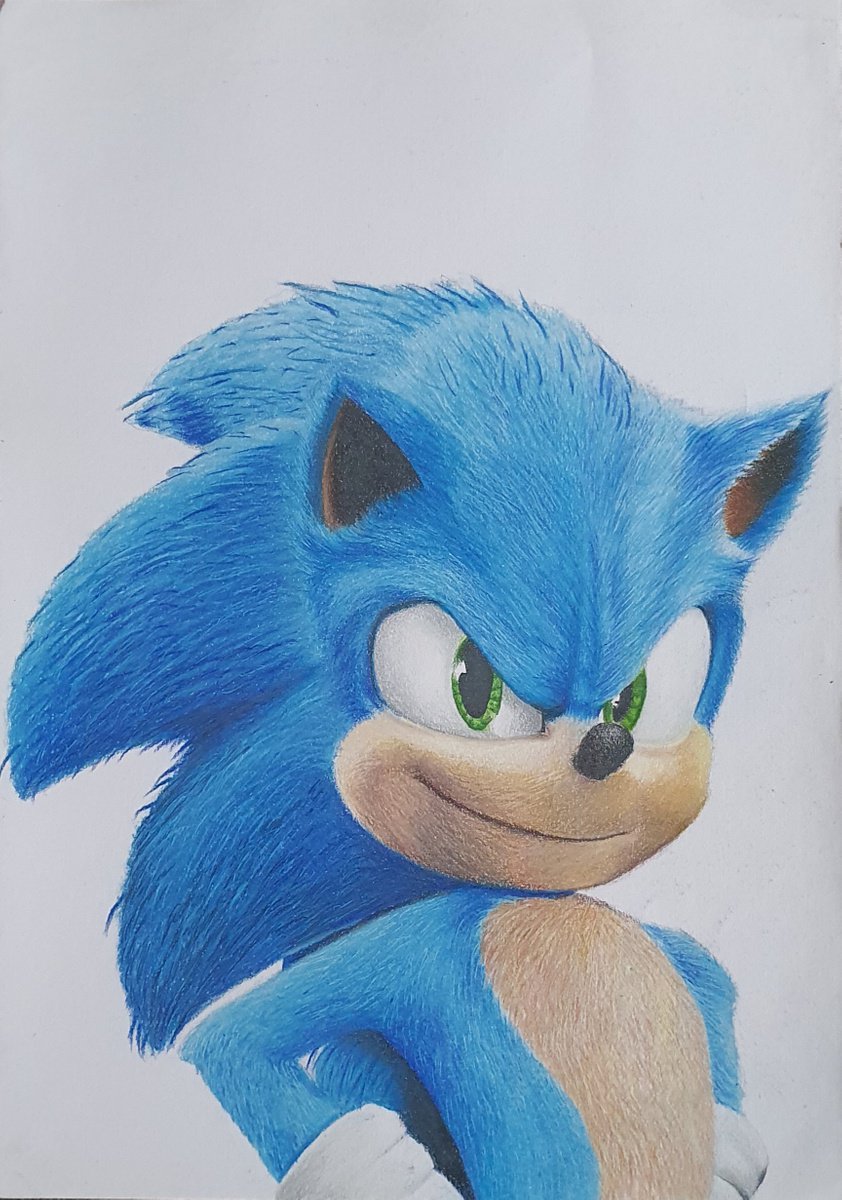 Sonic Hedgehog Drawing