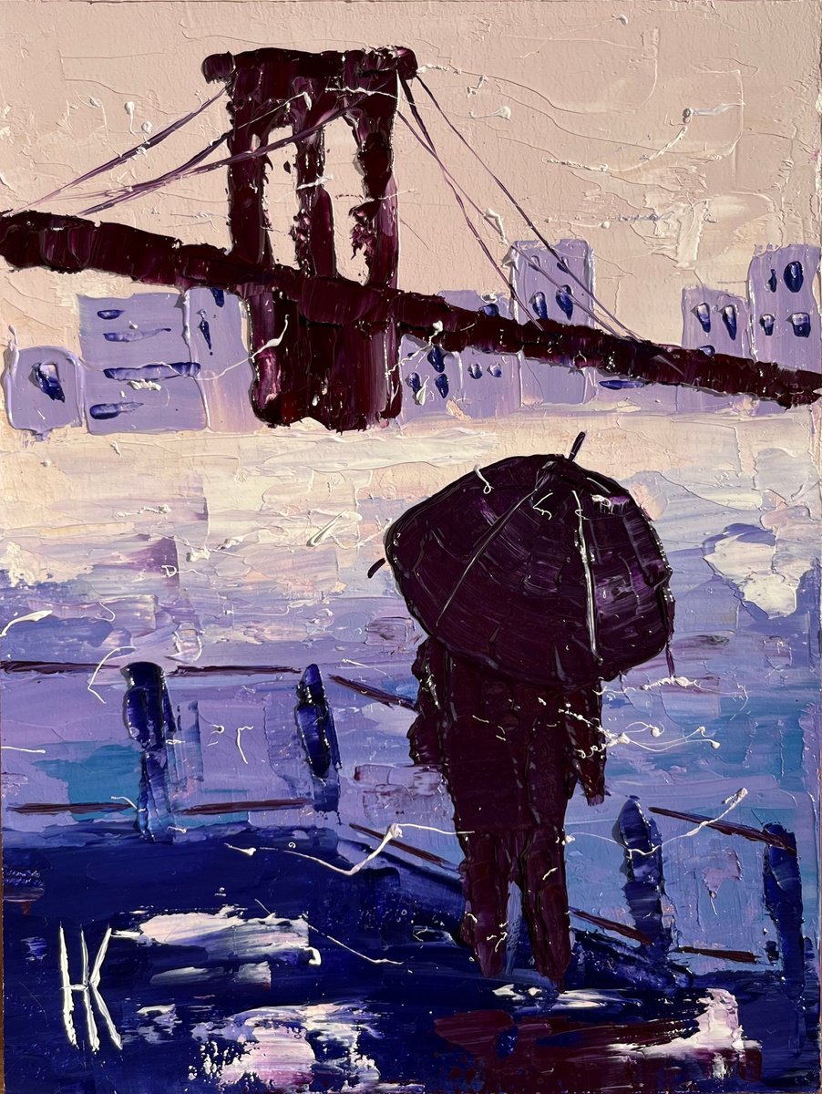 New York City Painting Oil painting by Halyna Kirichenko | Artfinder