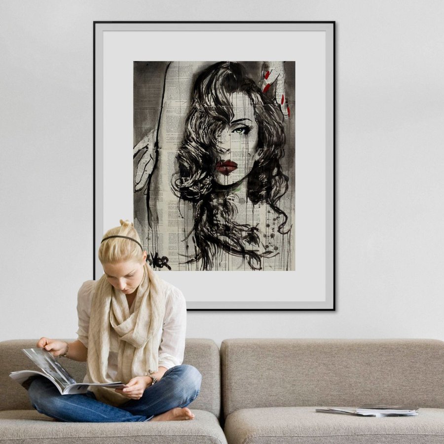 ALLURE Ink drawing: Loui Jover | Artfinder