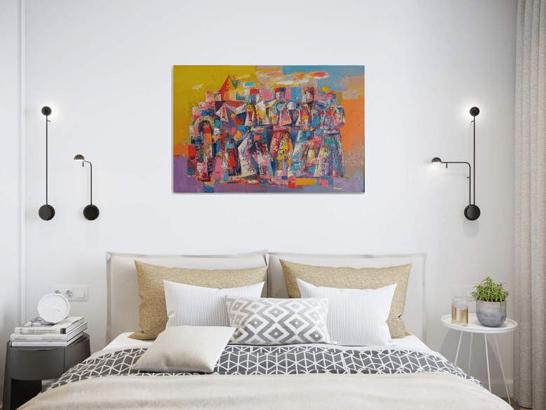 Armenian Kochari Dance Oil painting: Hayk Miqayelyan | Artfinder