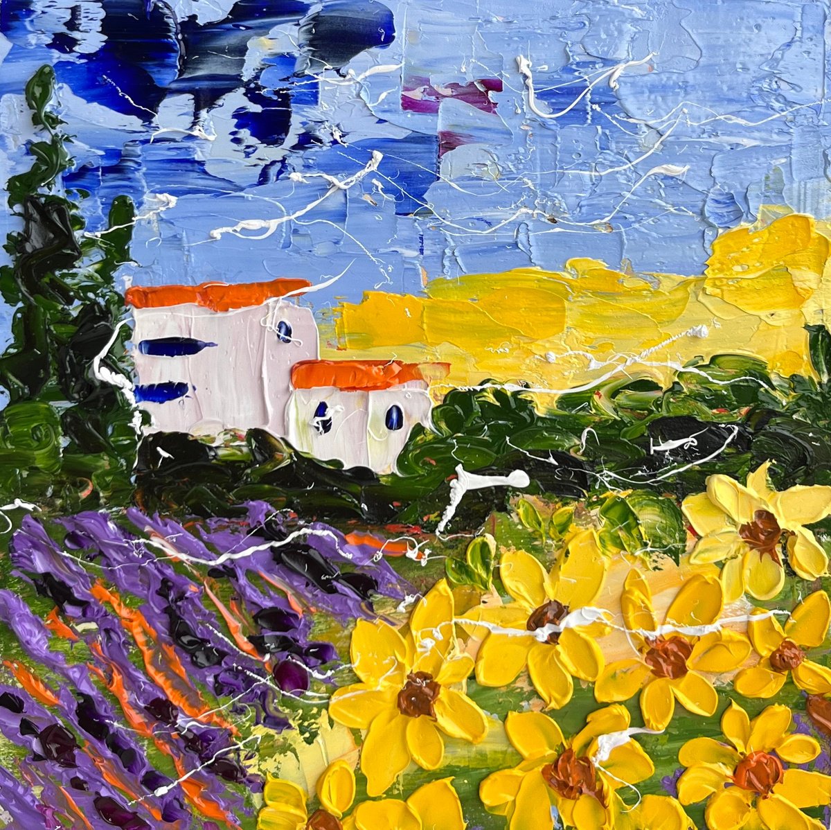 Provence Painting Oil painting by Halyna Kirichenko | Artfinder