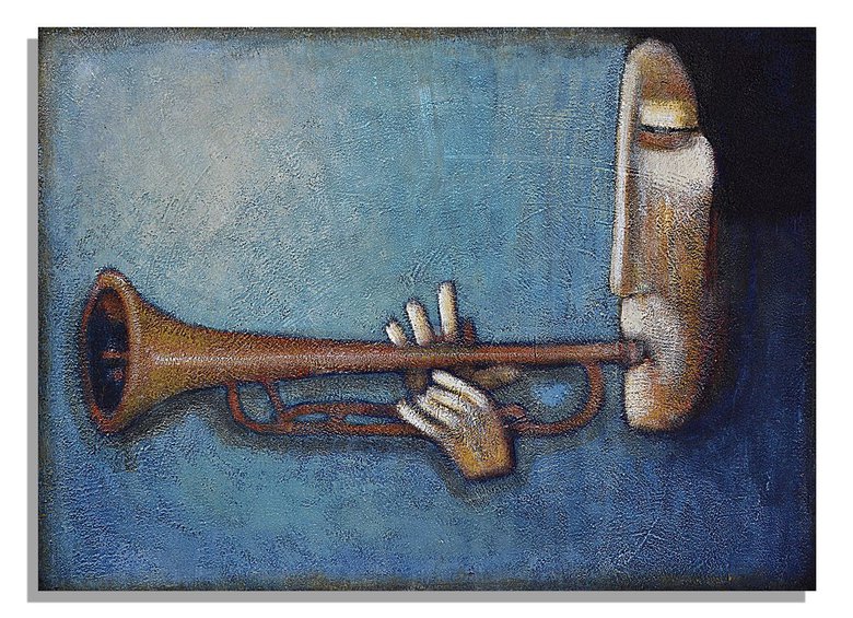 Tubae Acrylic painting by Zhana Viel | Artfinder