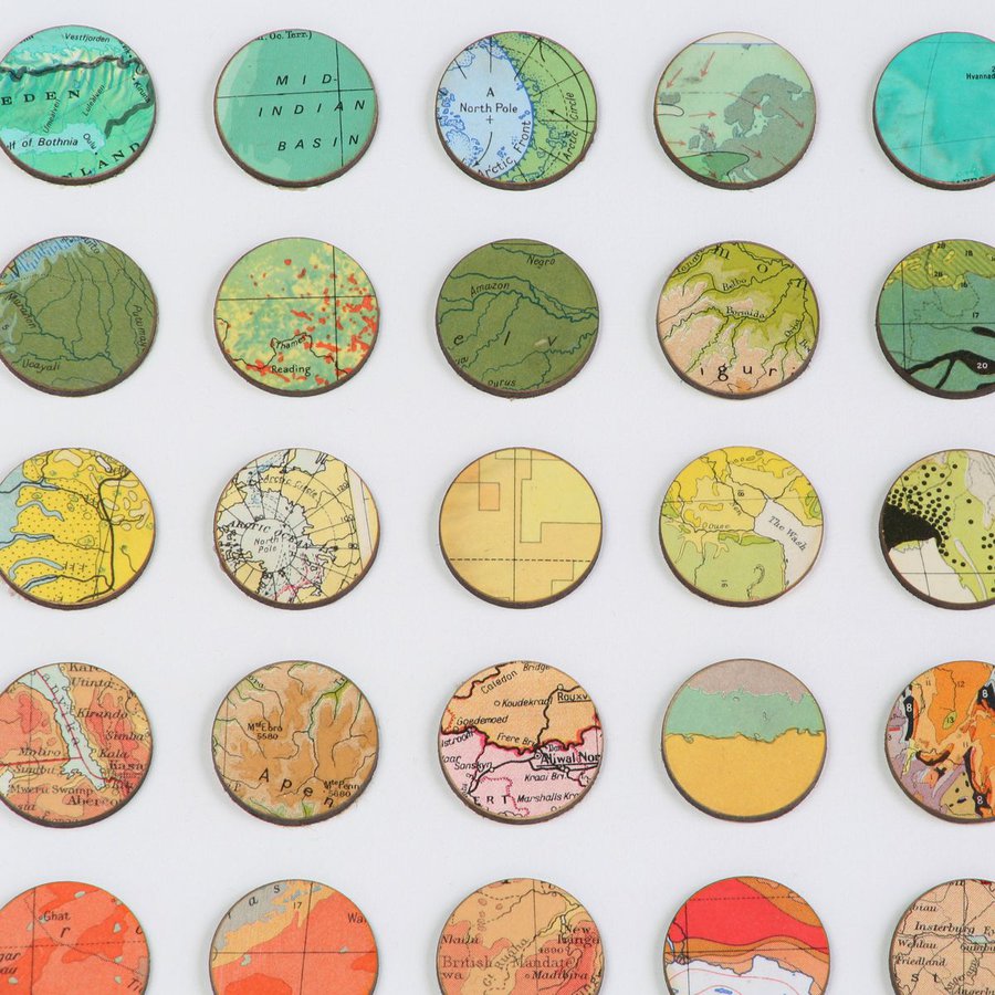 Colour gradient map collage colour study Collage Collage: Amelia Coward ...