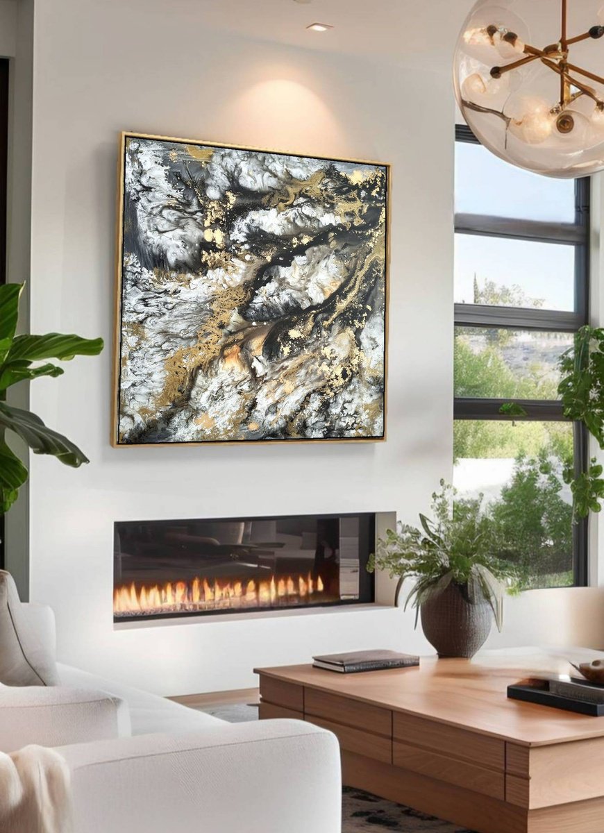 Dynamic Spirit Acrylic painting: Eleni Denart | Artfinder