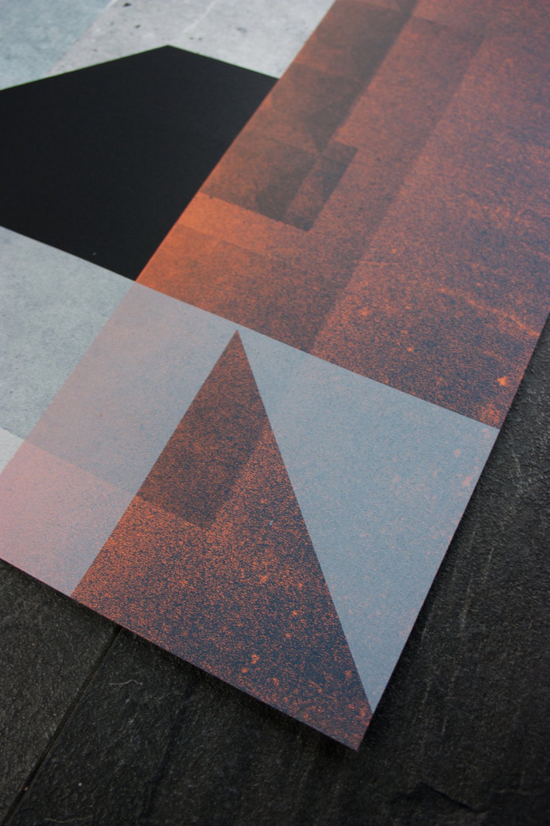 Shape / Texture Screenprint: Angus Vasili | Artfinder