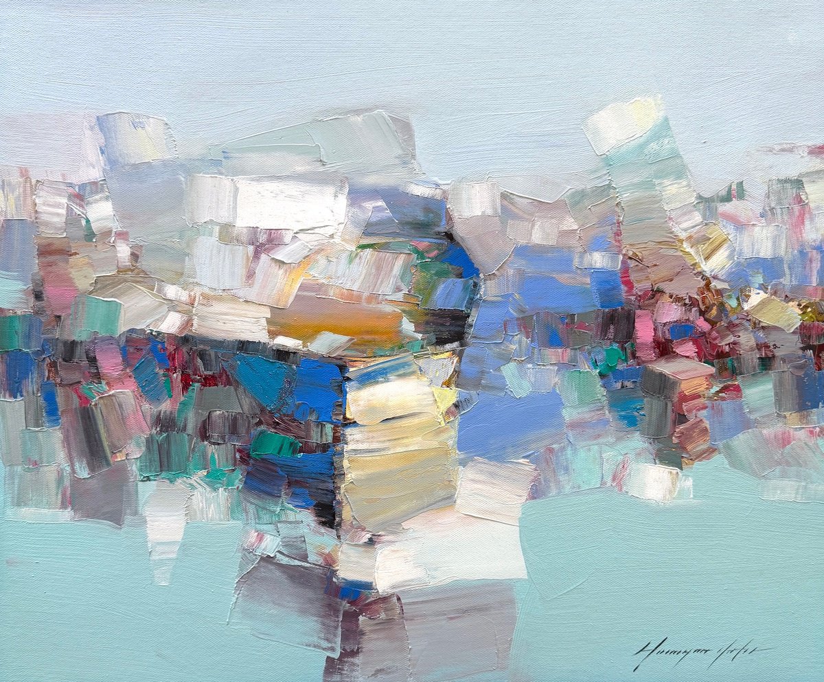 Rowboat Oil painting: Vahe Yeremyan | Artfinder