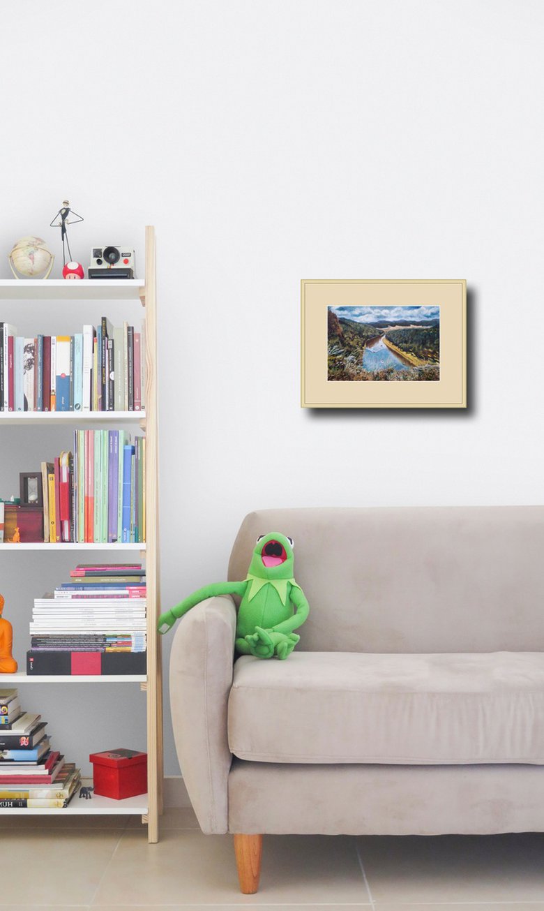 Rafting on a mountain river Oil painting by Liubov Samoilova | Artfinder