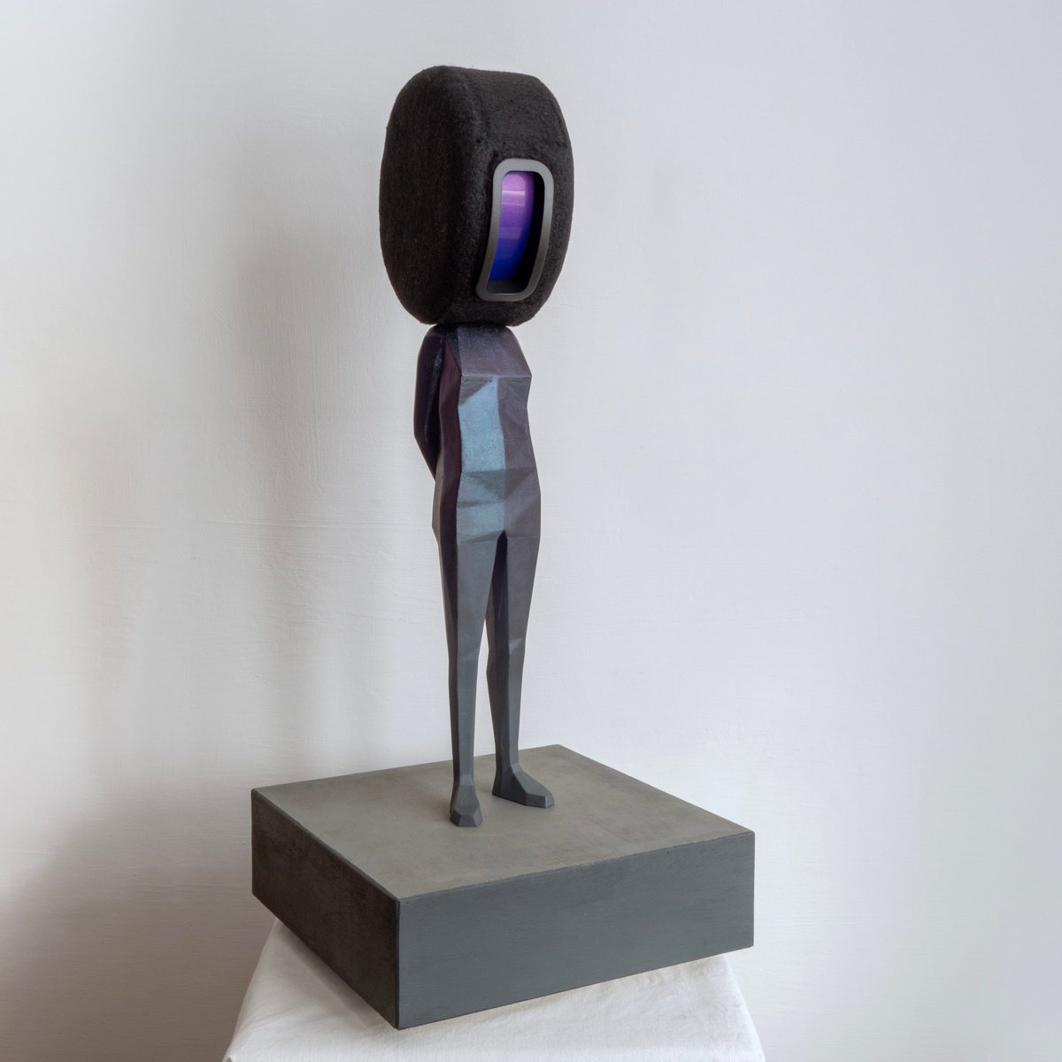 focus cocoon II Mixed-media sculpture: Viktor Solt | Artfinder