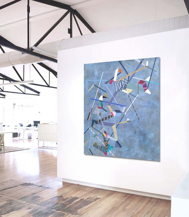 Diagonal Composition 3 by Lucie Jirku | Artfinder